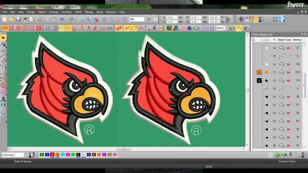 Embroidery Digitizing Expert For Hat Cap Hoodie and Left Chest in emb ...