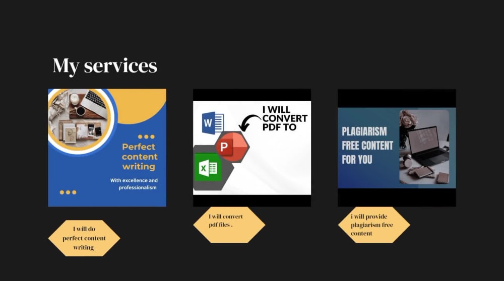 A professional Ms word assignment and informative PowerPoint slides ...