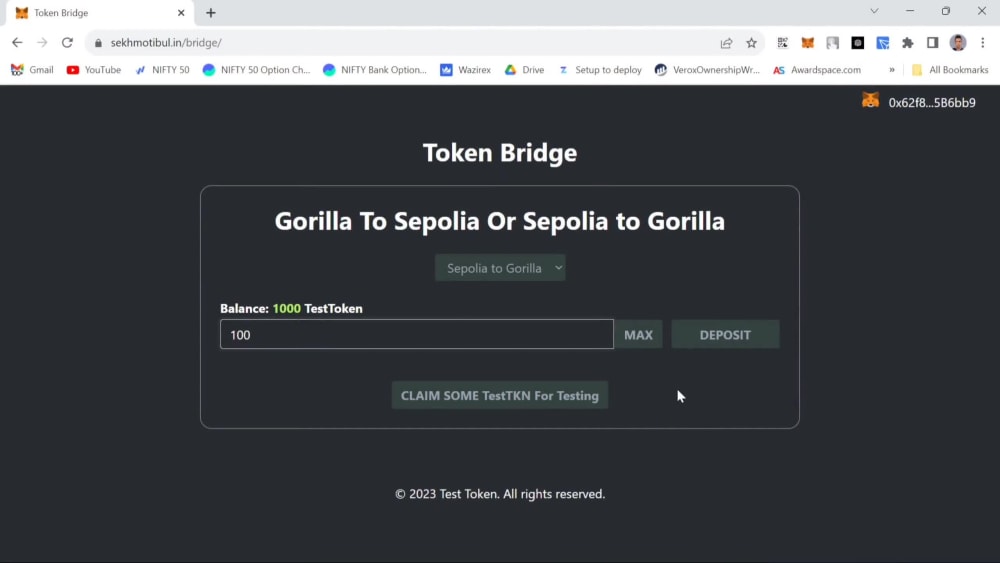 A Cutting-Edge Ethereum Token Bridge DApp for Seamless Interoperability ...