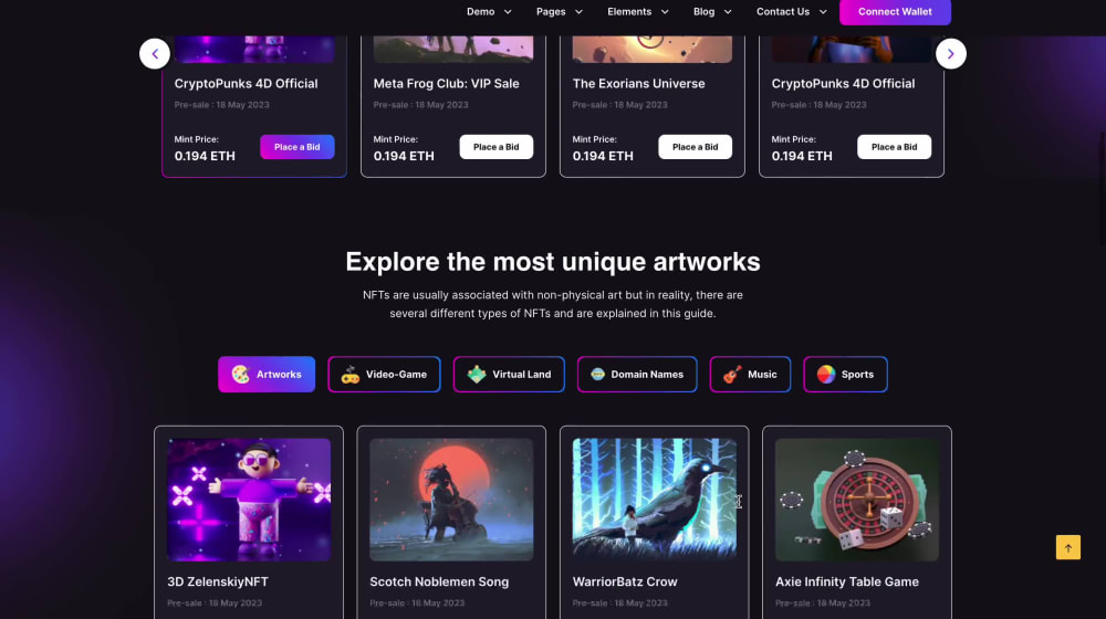 A Complete Nft Marketplace Upwork