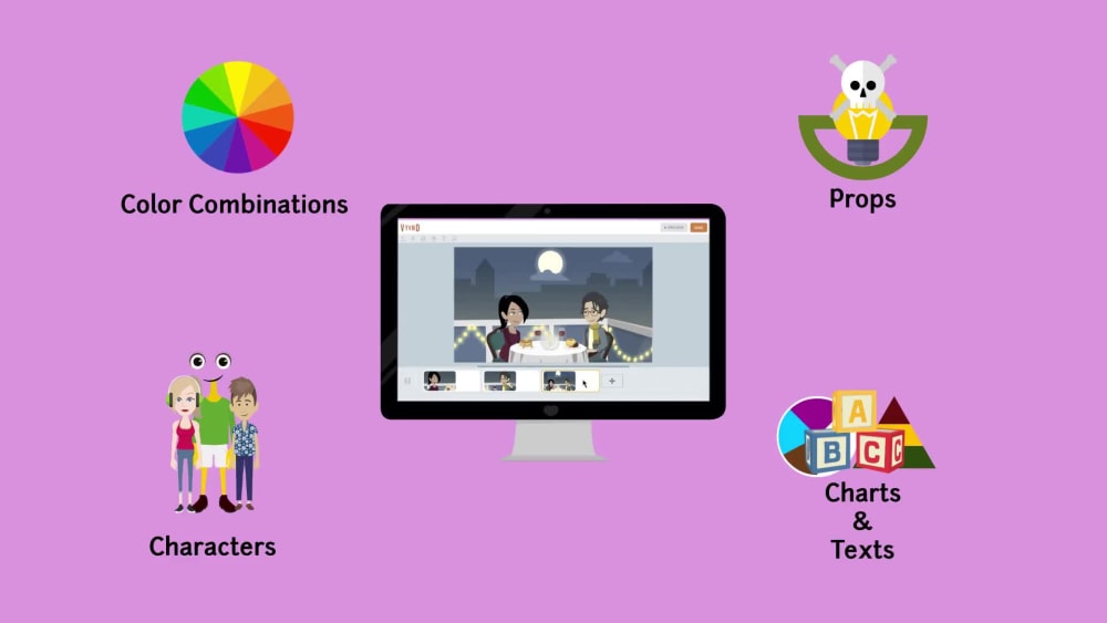 A creative 2D Animated Explainer Video to boost your objective/demand ...