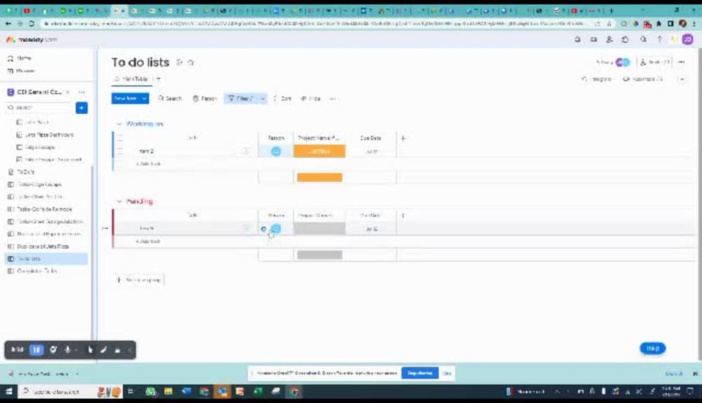 Your monday crm using monday com monday notion clickup asana trello | Upwork