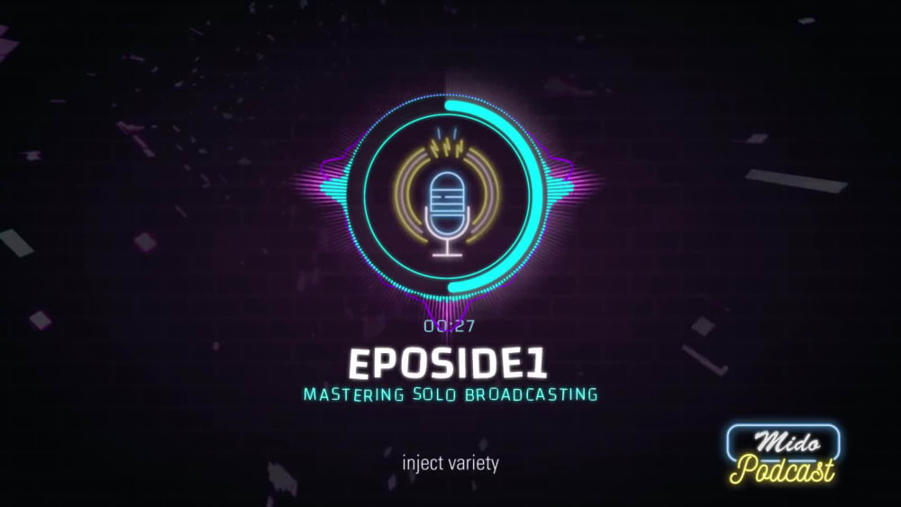 An amazing audio spectrum video for your podcast | Upwork