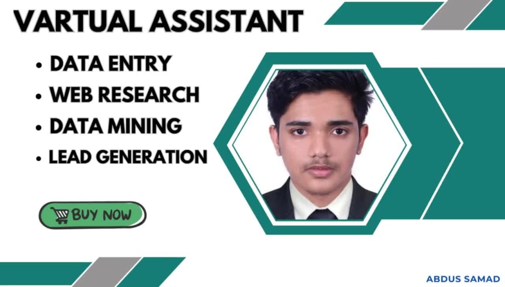 Virtual Assistance, Data Entry, Web Research, Data Mining, Lead Generation | Upwork