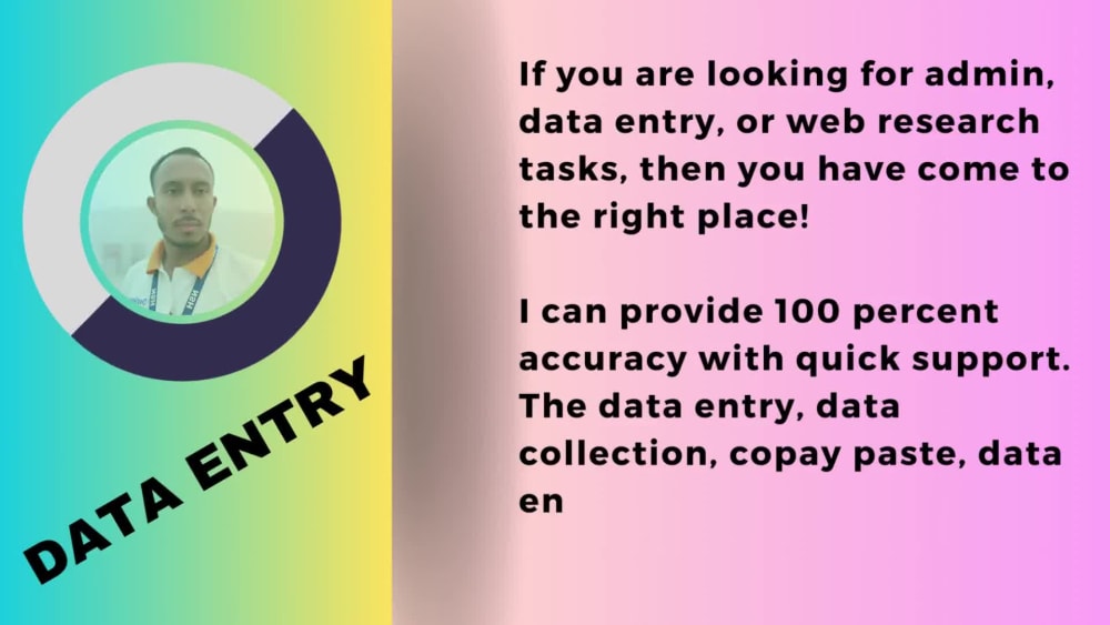 Accurate data entry, manual typing, converting PDF to Word and Excel ... Accurate data entry, manual typing, converting PDF to Word and Excel ...