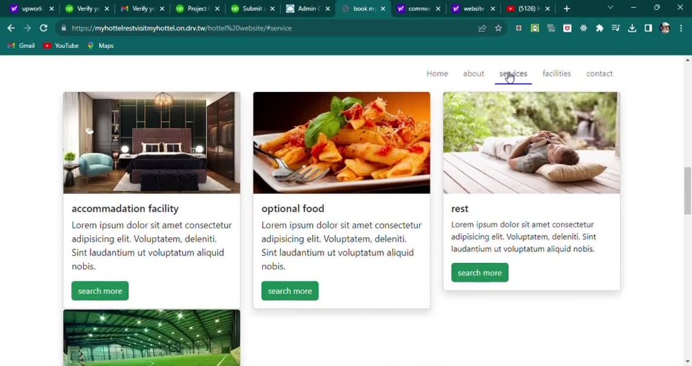 A personal or ecommerce responsive website using HTML, CSS and javascript | Upwork