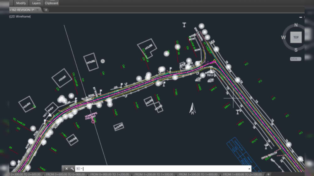 Land survey drawing autocad and zwcad | Upwork