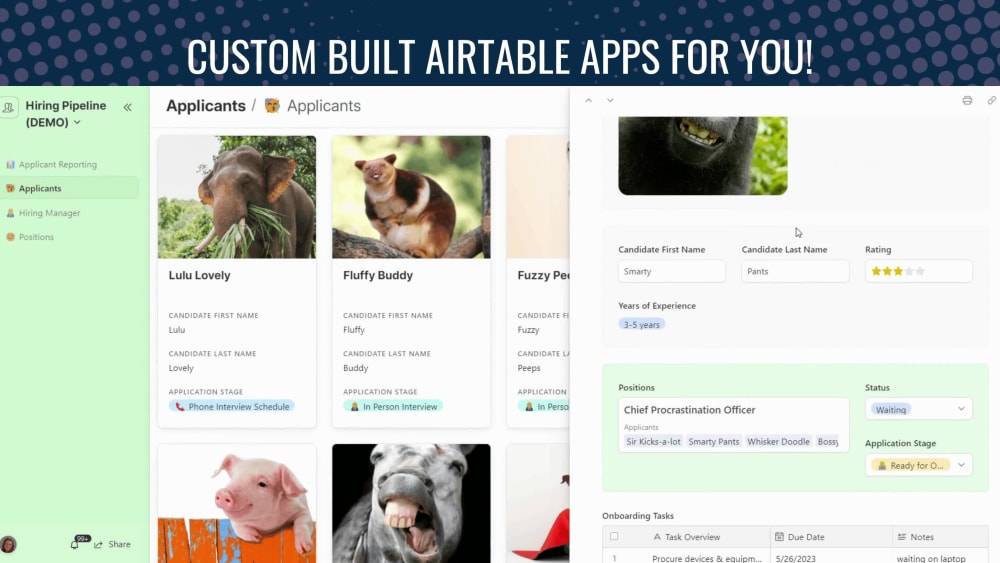 An Airtable Implementation with an Airtable Service Partner | Upwork