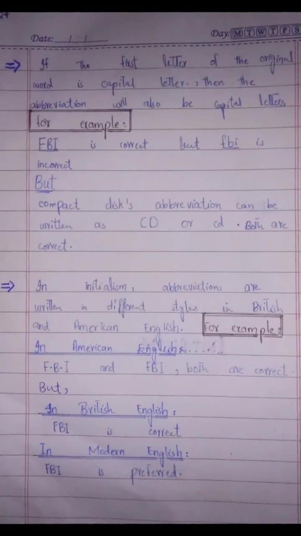 A beautiful English handwritten project. | Upwork