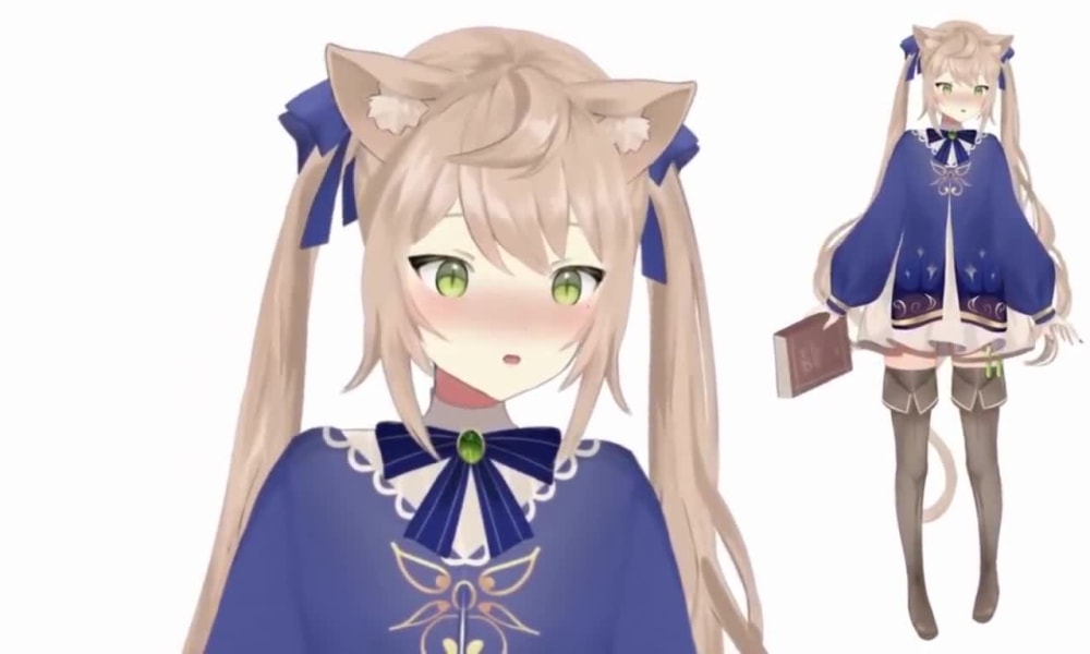 Custom live2d vtuber model, vtuber design, vtuber rigging for streams ...