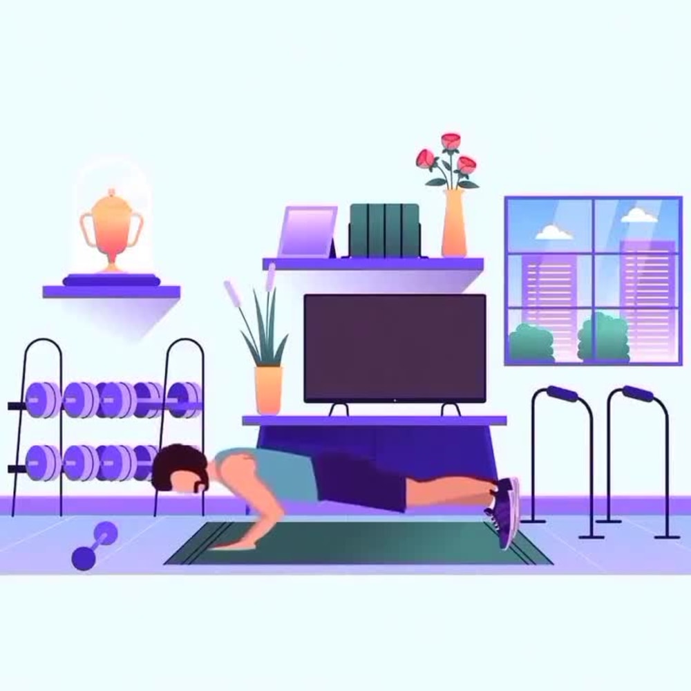 Top-quality 3D fitness animation for your project | Upwork