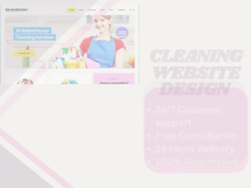Responsive koala cleaning website with appointment booking feature in 24hrs | Upwork