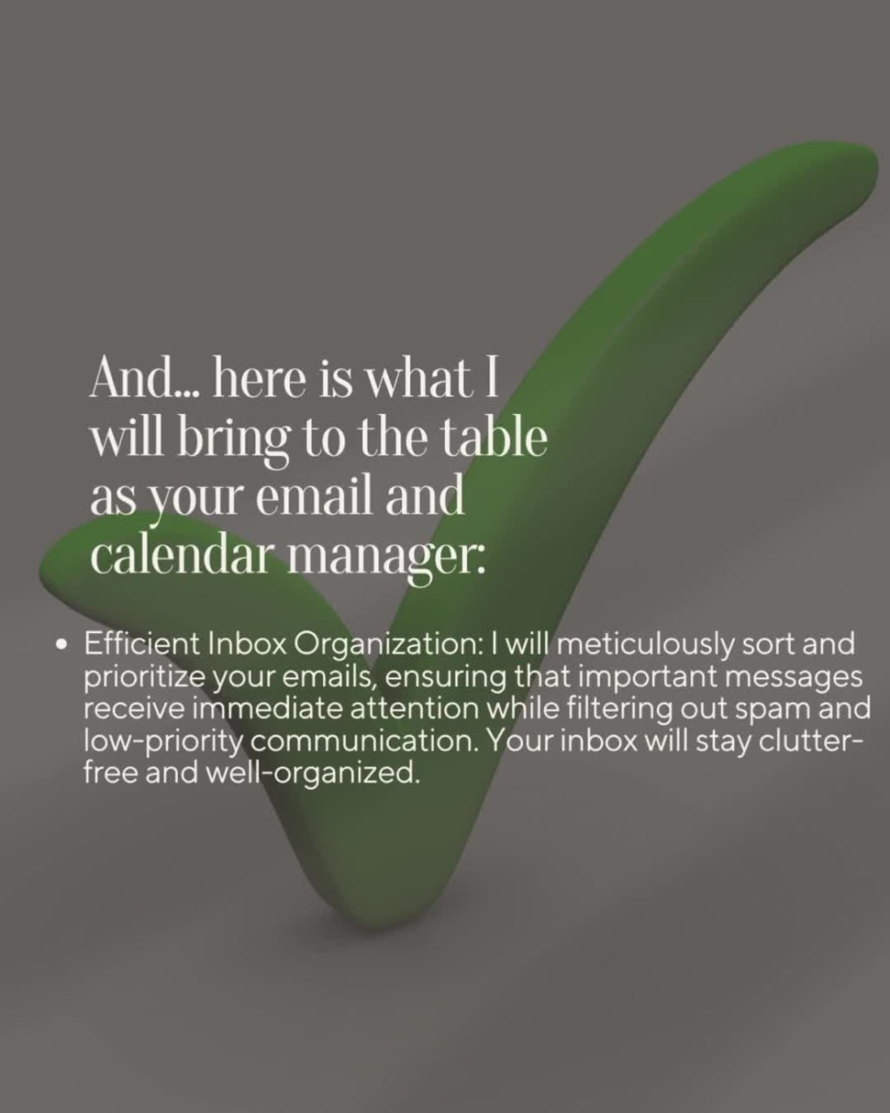 An administrative assistant to manage your emails and calendar. | Upwork