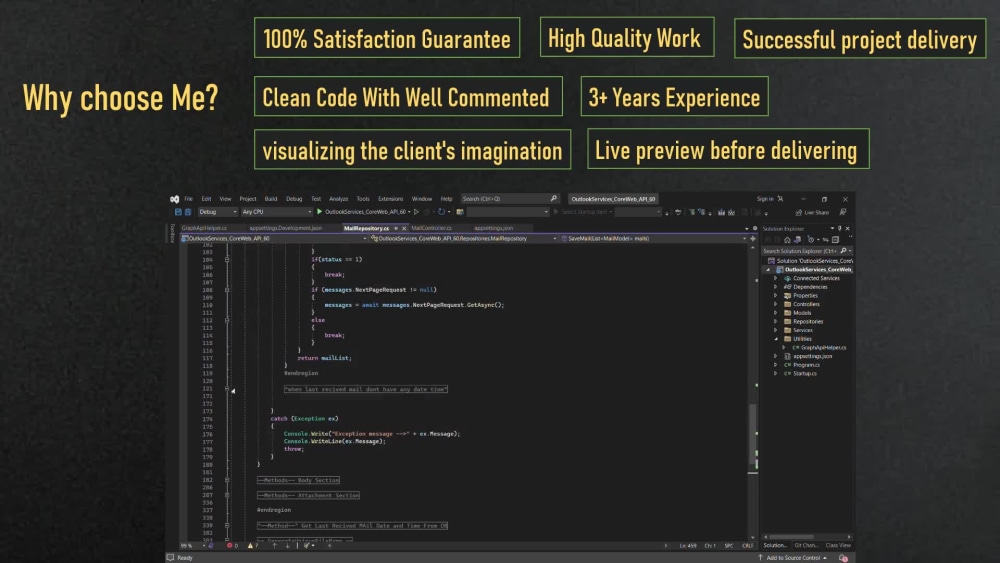 "Deliver web apps 🚀: React/Angular frontend, .NET Core backend." | Upwork