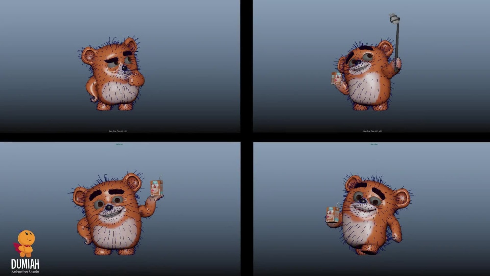 3D Grooming: creature's Fur. Cartoony Style done in Yeti or XGen | Upwork