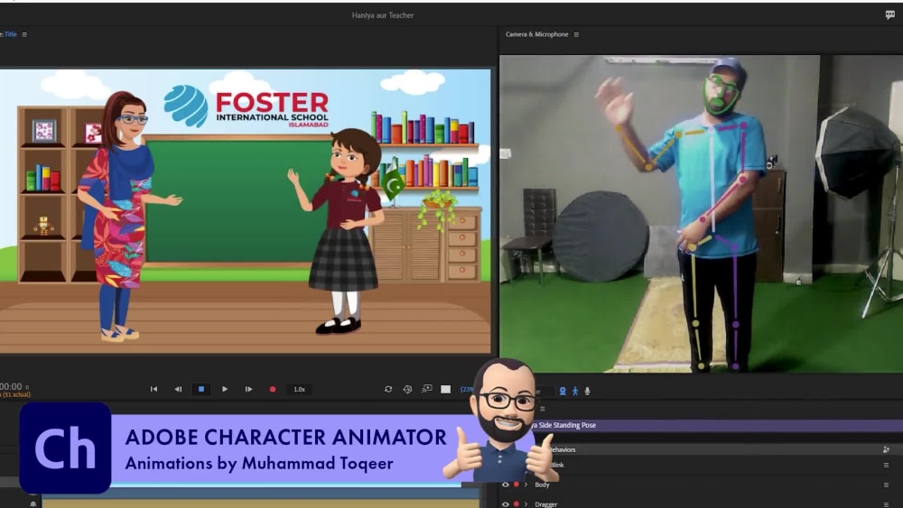 Rigged Adobe Character Animator Puppet | Upwork