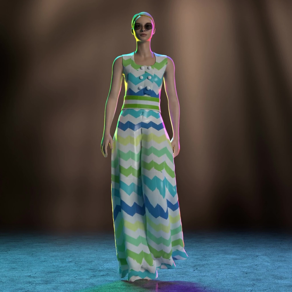 A 3D garment design, 3D cloth modeling, metahuman Cloth model | Upwork