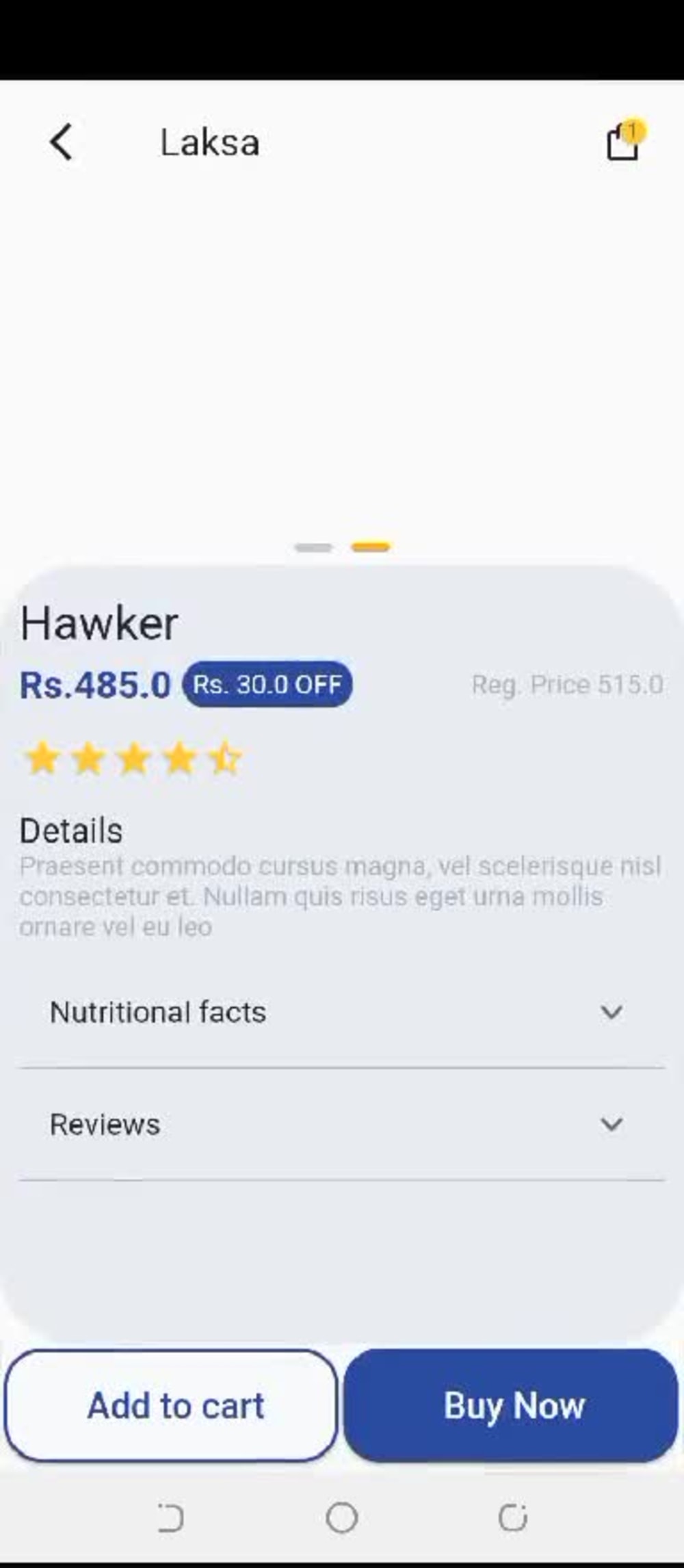 UI From flutter development | Upwork
