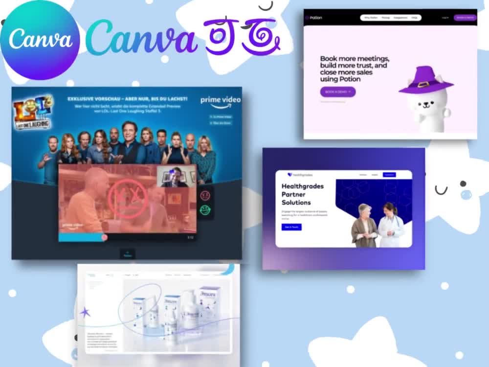 Amazing canva website and editable layouts using canva | Upwork