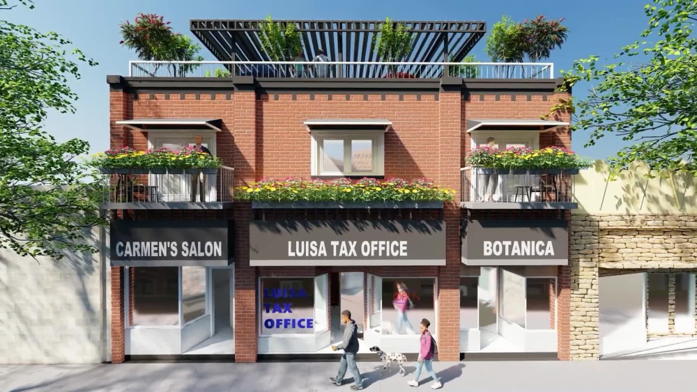 A realistic Exterior façade render Works for Increase your Seles | Upwork