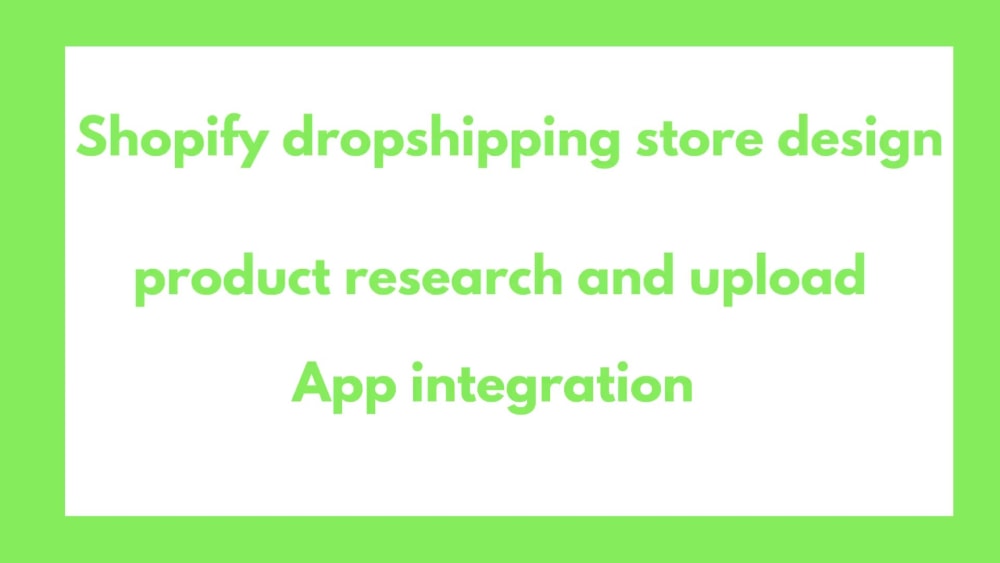 An eye-catching Shopify dropshipping store design and website design | Upwork