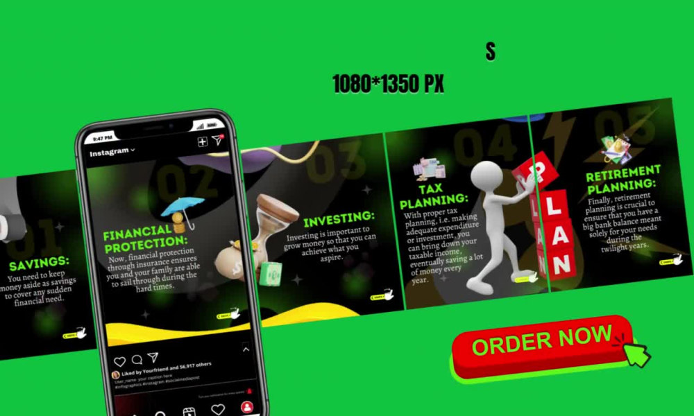 Unique and amazing swipeable carousel infographics | Upwork