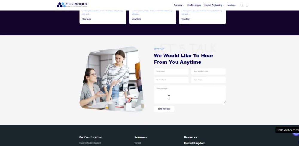 Custom Next.js website for your business. | Upwork