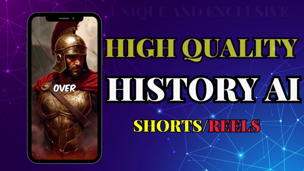 Viral AI history YouTube short videos and Instagram reels in stellar sagas | Upwork