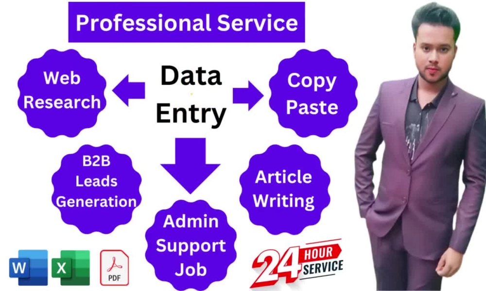 Your professional virtual assistant for all data entry problems | Upwork