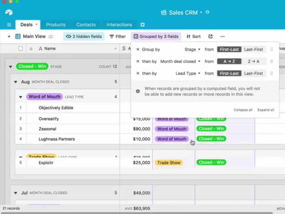 Airtable database management from Zapier automation expert | Upwork