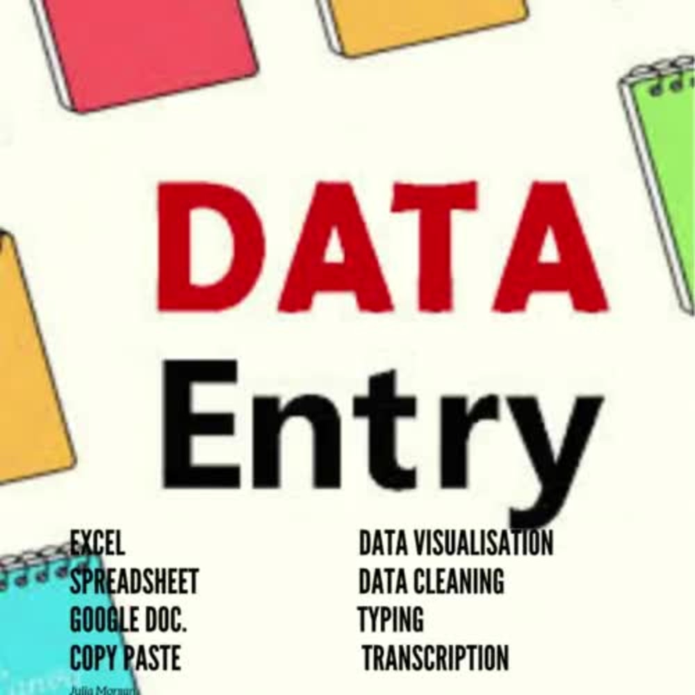 Accurate and efficient Data Entry, Excel, Copy and paste, and spreadsheet. | Upwork