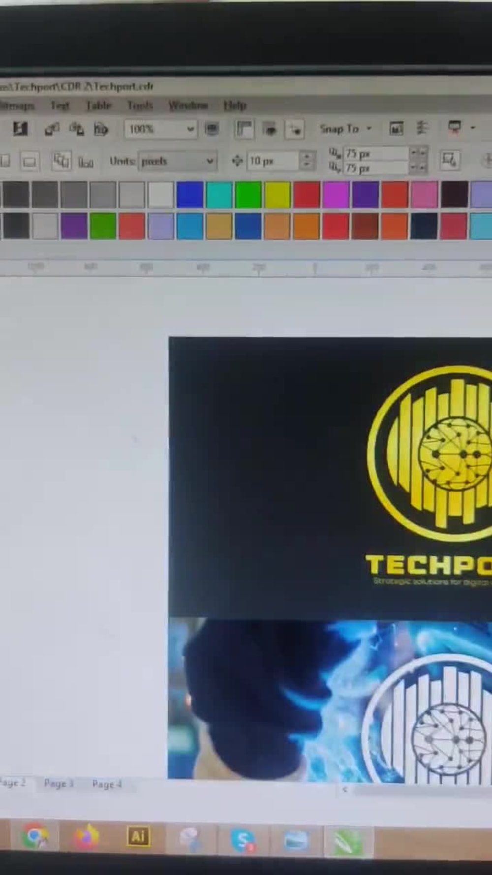 A Techport logo design | Upwork