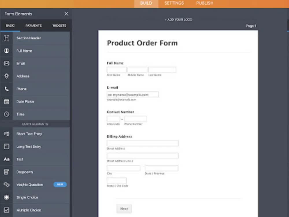 Responsive online form quiz surveys using jotform, google forms ...