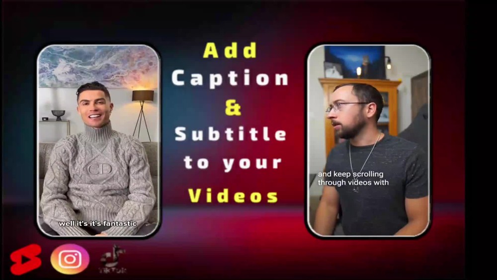 Create YouTube Shorts and Instagram reels with subtitles & captions ...