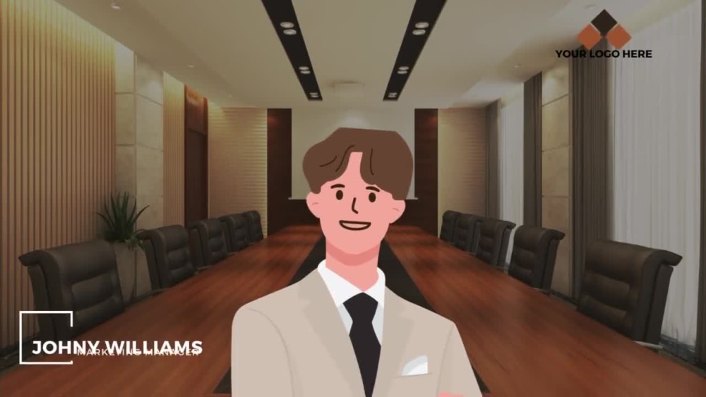 Custom zoom virtual background with your logo | Upwork