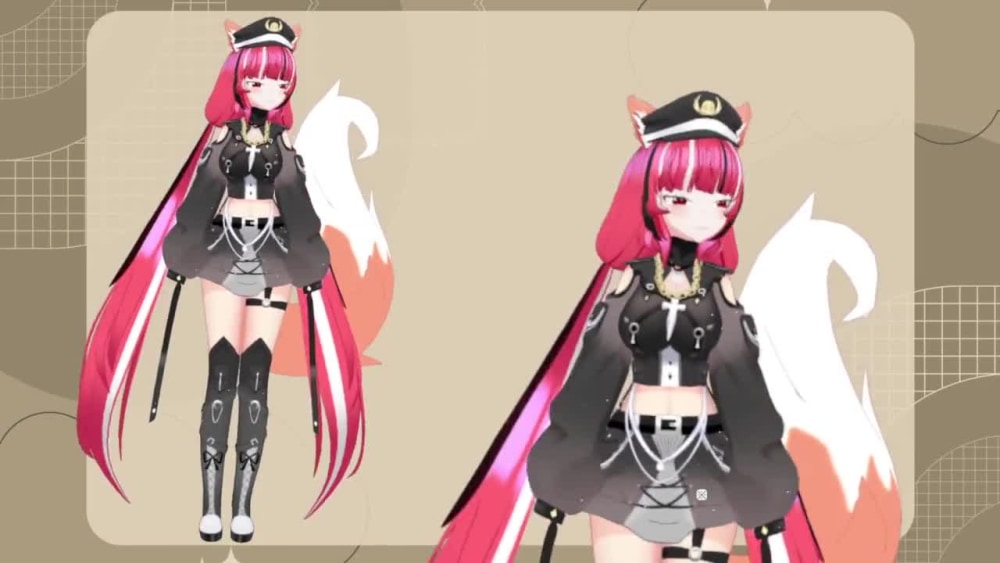 A 3d anime model for vtubing or vrchat | Upwork