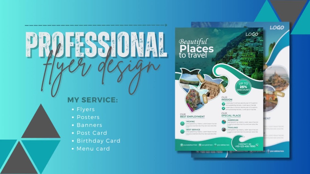 Modern professional business event marketing & animated flyer design ...