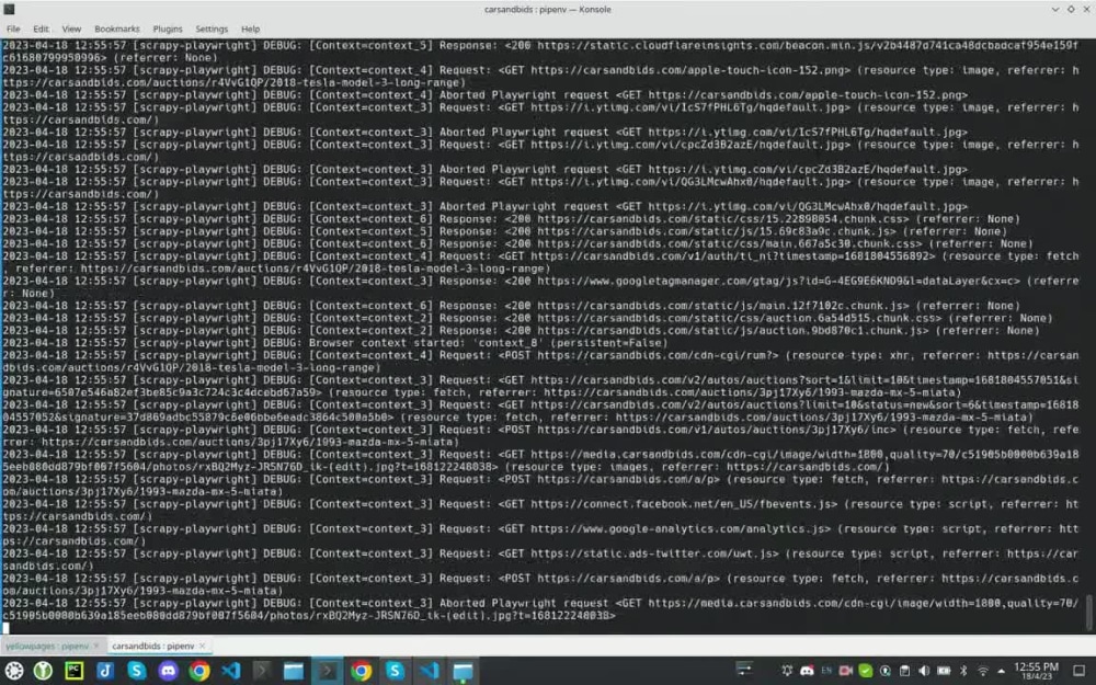 A web scraper for given website | Upwork