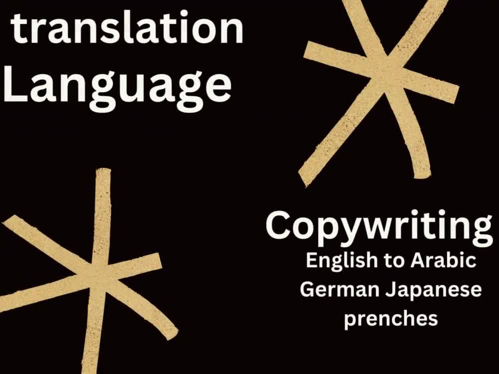 A high translation language and copywriting | Upwork