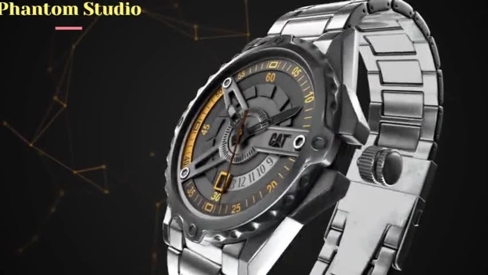 3d watch animation 3d wristwatch animation 3d watch modeling 3d ...