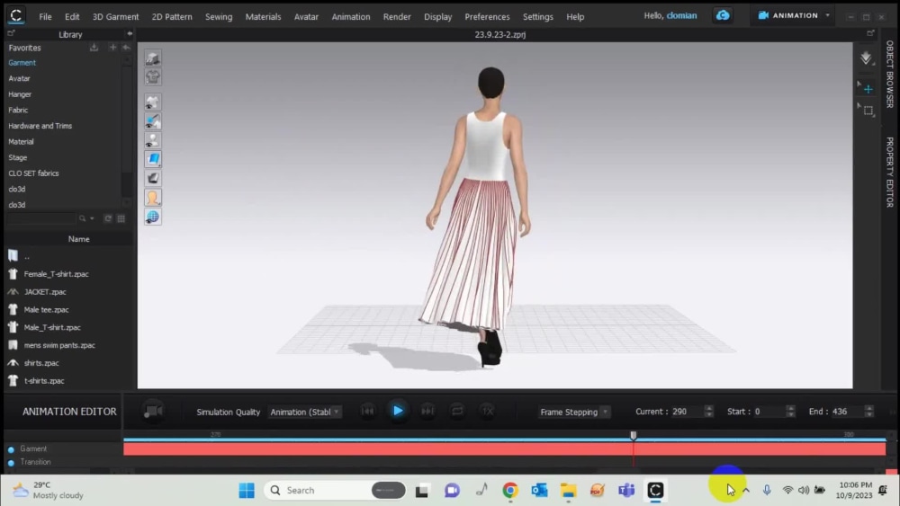 CLO 3D Fashion Design - Virtual Pattern Making & 3D Rendering and animation | Upwork