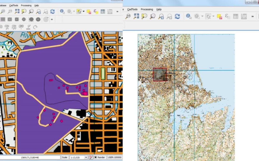 Arcgis And Qgis Digitization And Visualization Of Maps Upwork