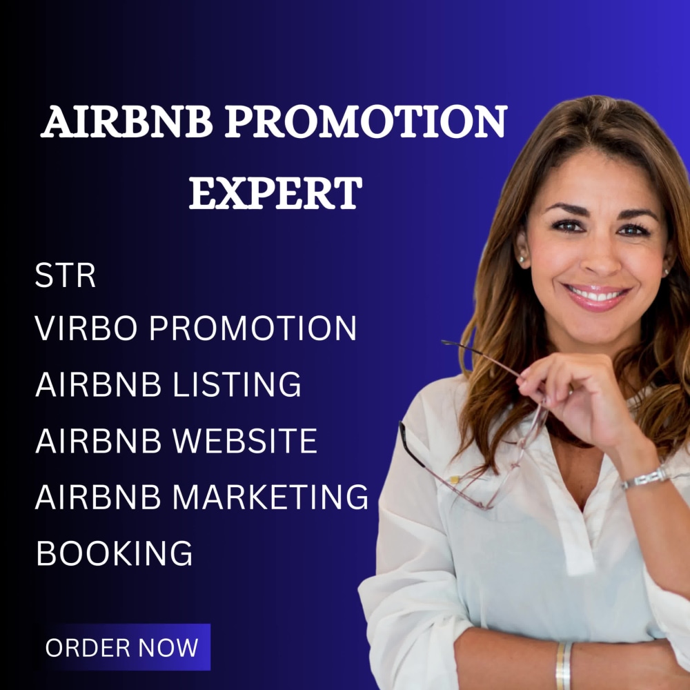 Airbnb promotion, vrbo, str, airbnb listing, booking, airbnb website ...