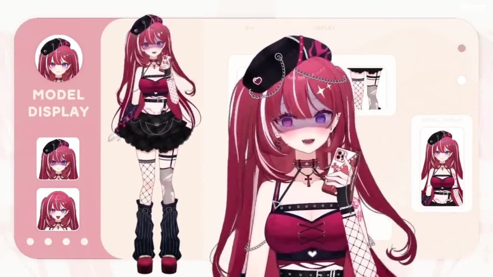 Quality 2d vtuber, live2d vtuber, 2d vtuber model, 2d vtuber animated ...