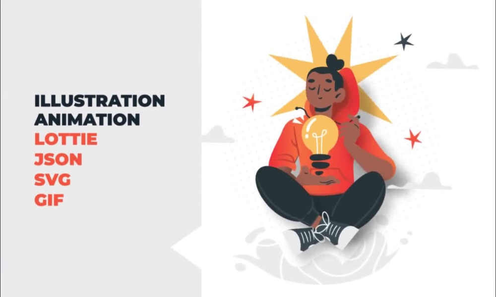 An animated GIF, SVG, Lottie, or Json file | Upwork