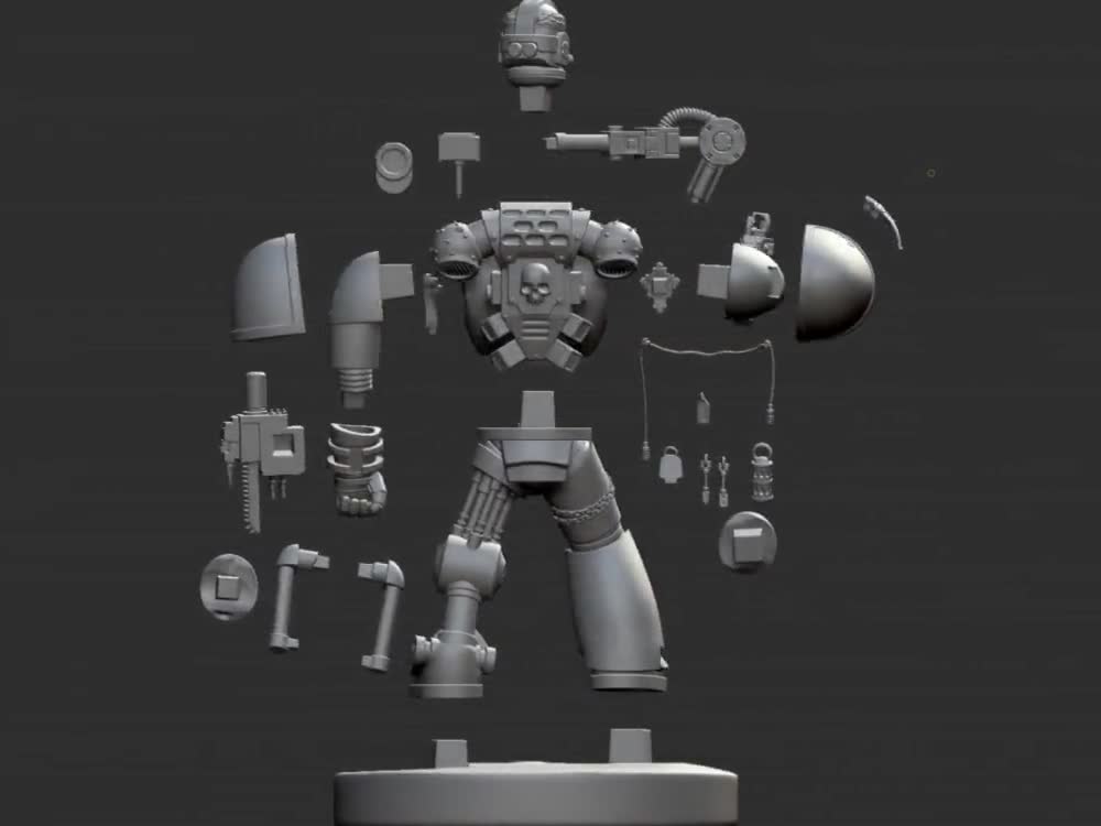 3d model miniatures, warhammer, dnd and figurine for 3d resin printing ...