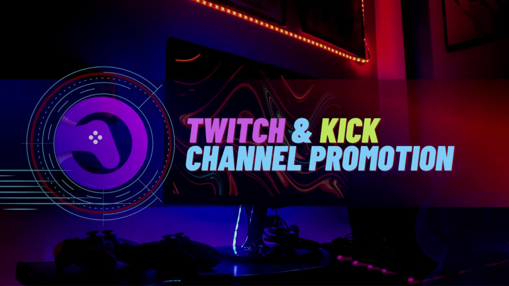 Kick promotion for your kick channel to gain active audience live ...