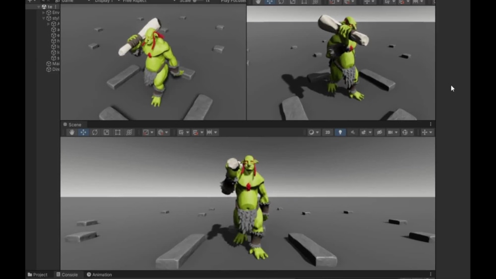 A 3D model with rigging and animations | Upwork