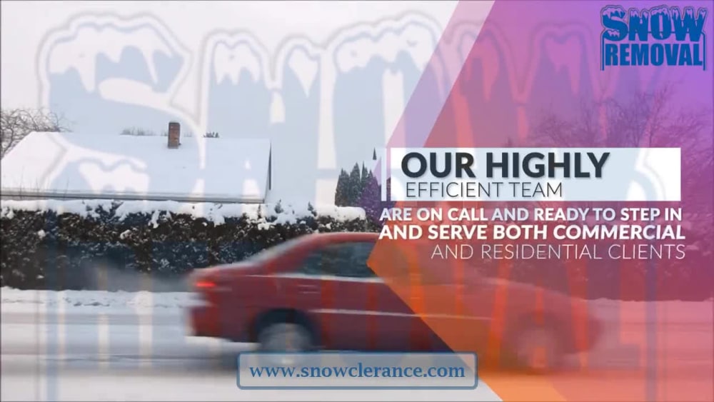 A Snow removal, Snow clearing, or Snow plowing service video ads | Upwork
