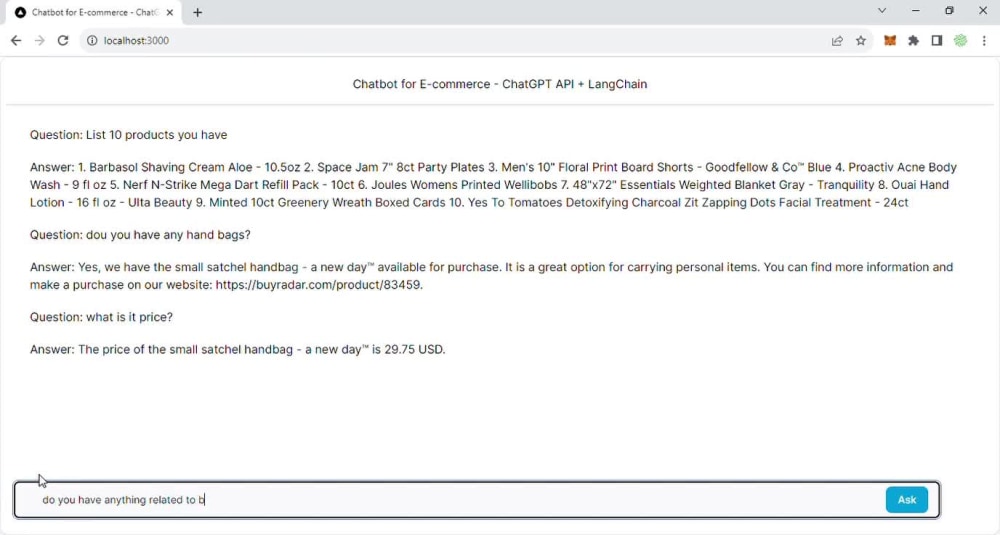 An AI chatbot that aligns with your business objectives and customer ...